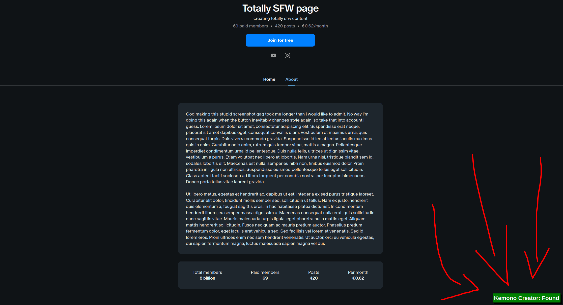 Kemono Browser – история версий