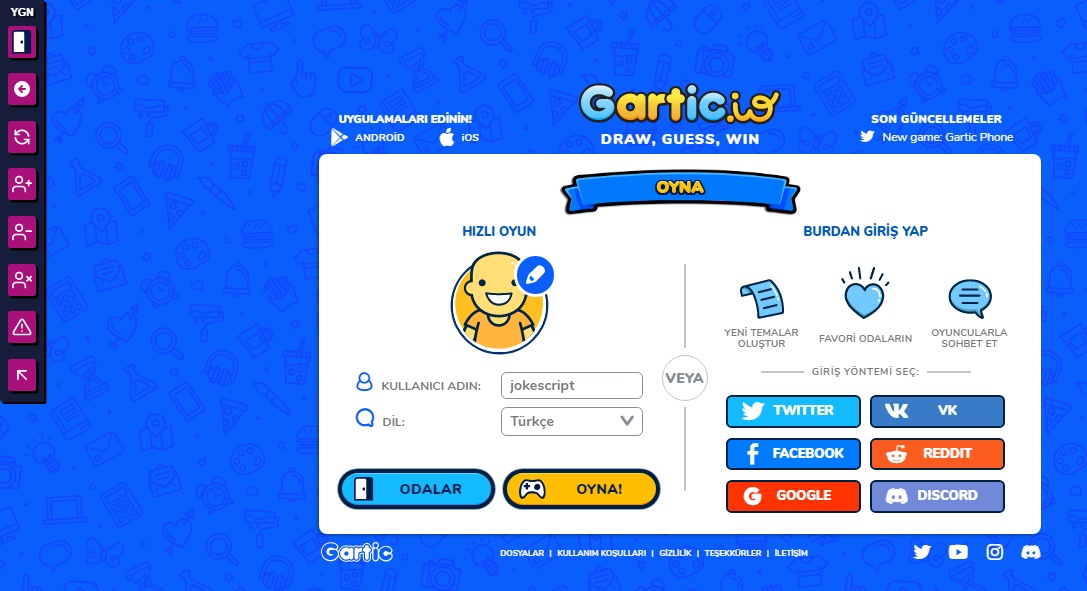 Gartic Io Oyna Gartic.io Şikayetvar