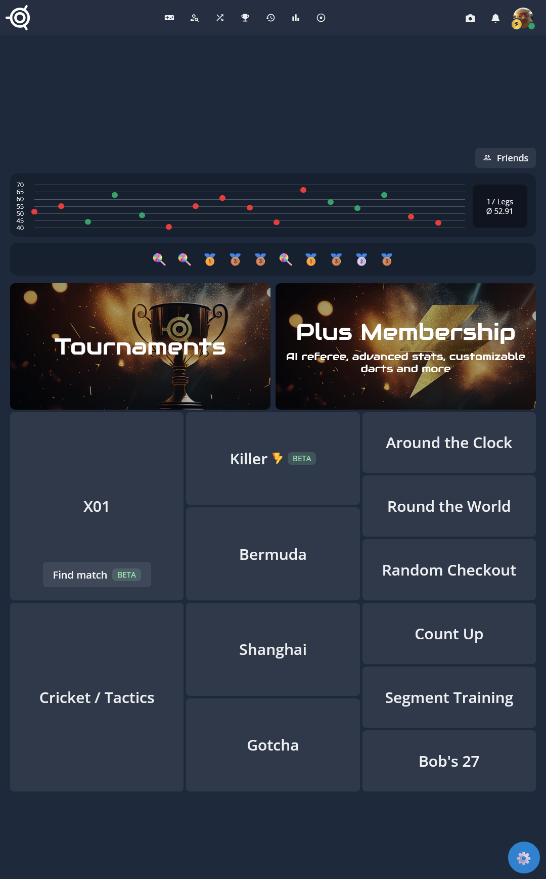 Autodarts Lobby Filter and a lot of other stuff