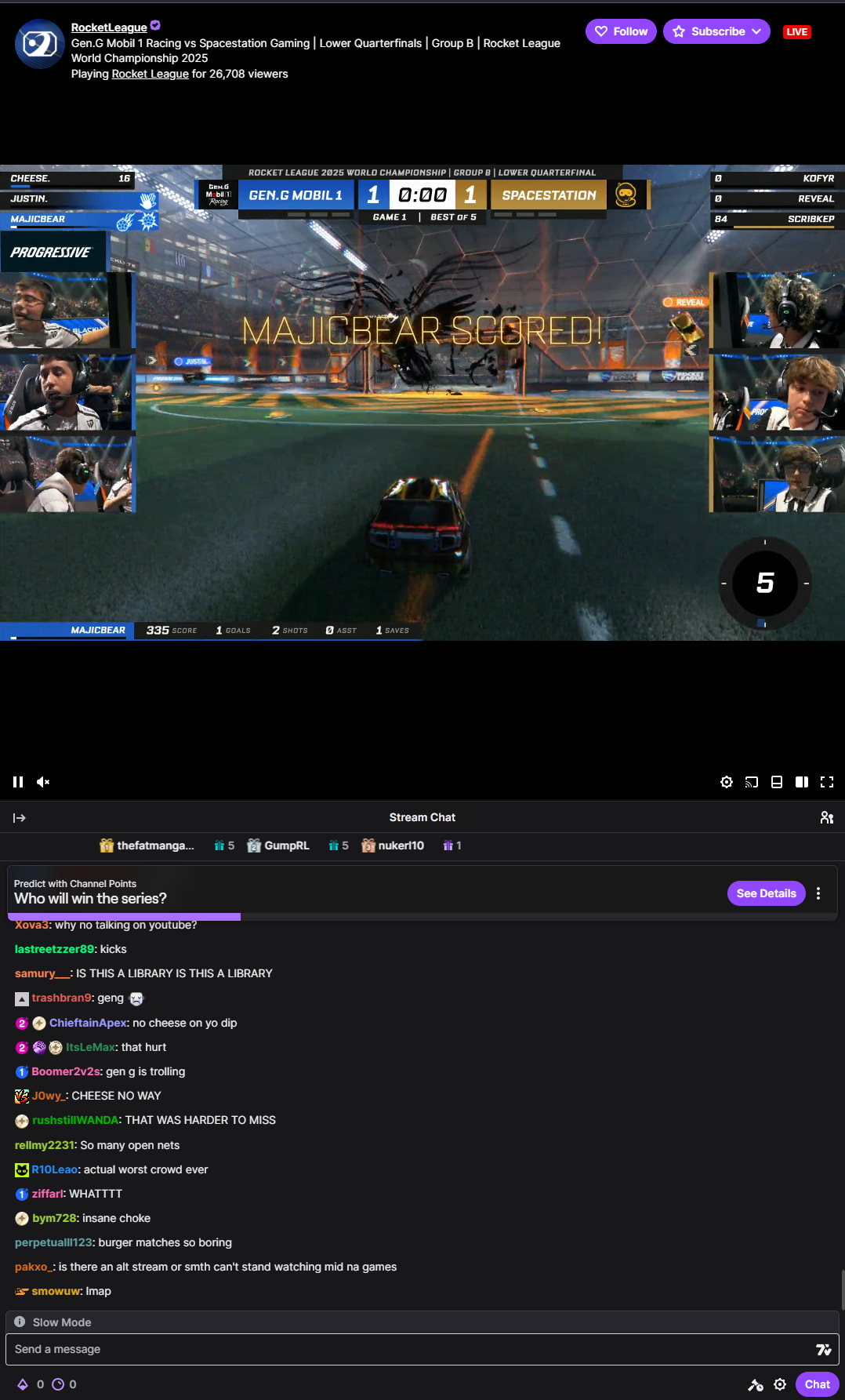 Twitch Portrait Mode — Vertical Layout + Wheel Volume