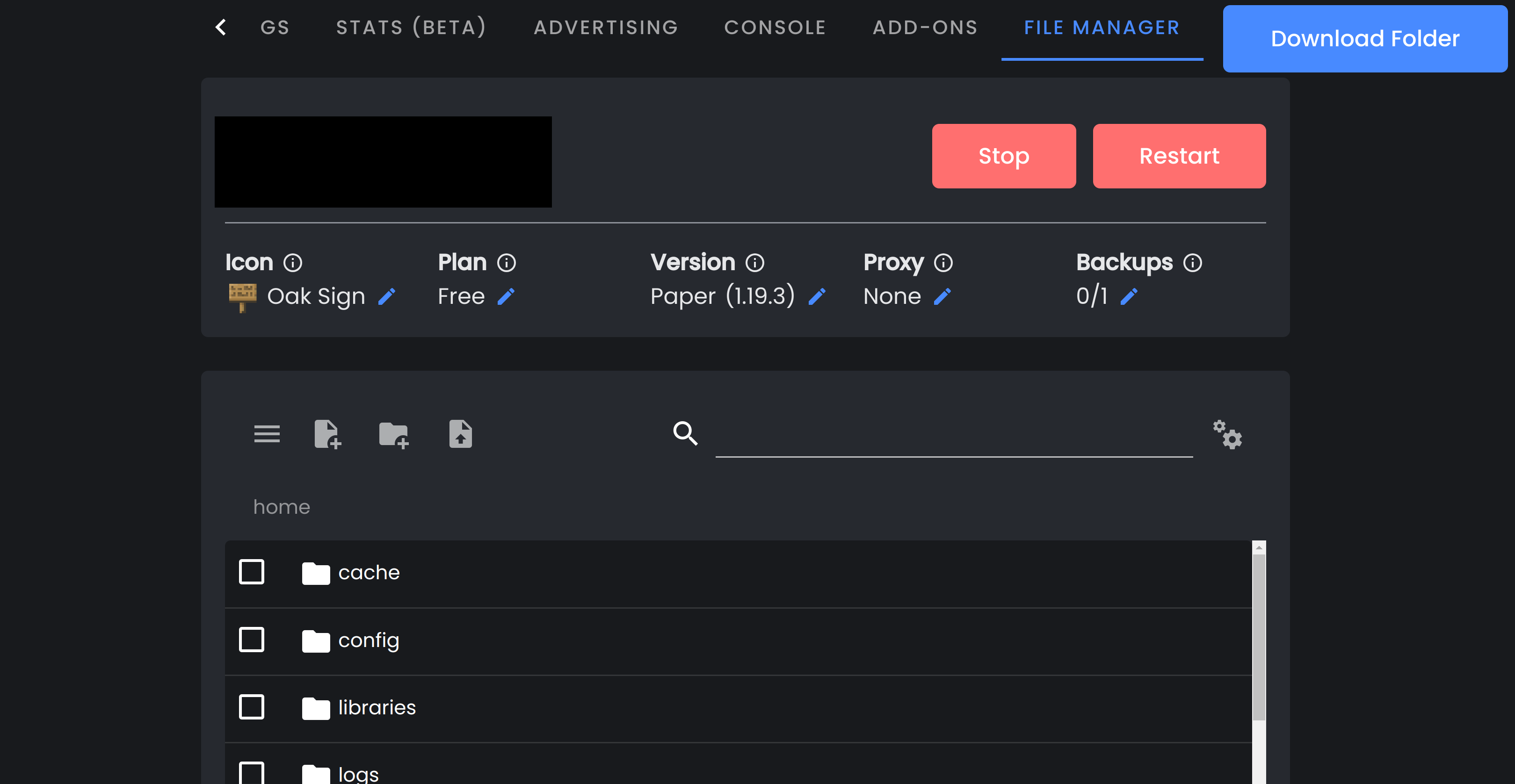 Minehut folder download
