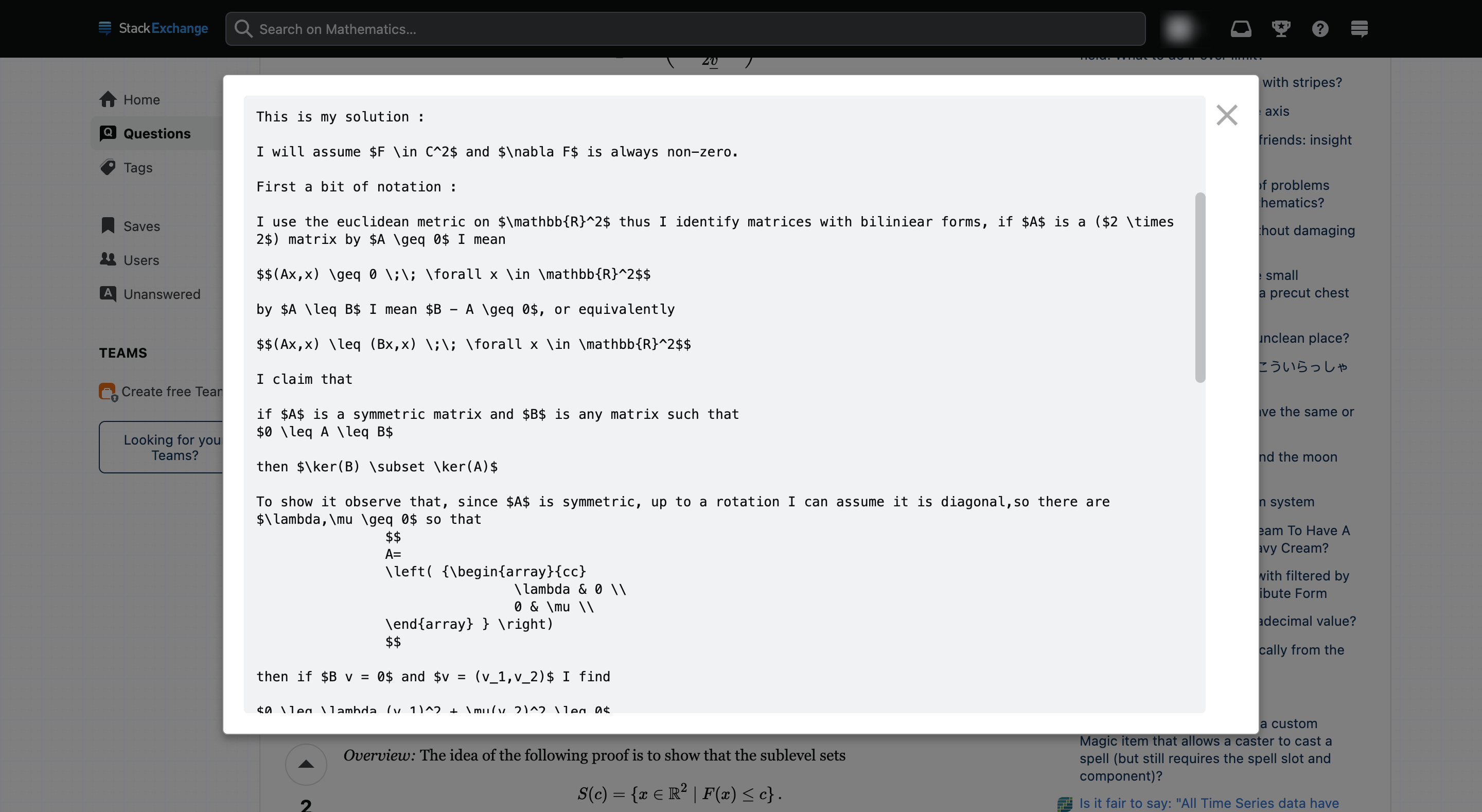 Easy Markdown for StackExchange